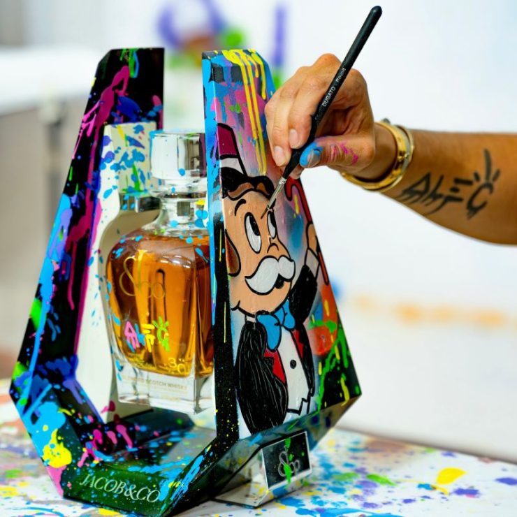 Jacob & Co. x Alec Monopoly 限量版威士忌，浓情至尊之酿 - KINGSSLEEVE