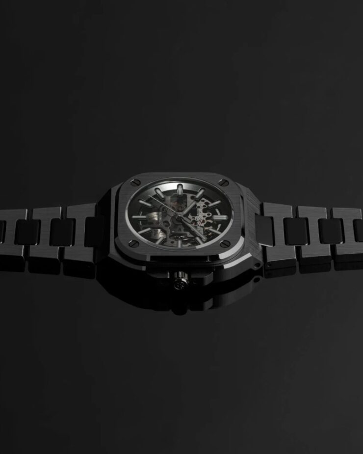 黑影魅影｜BELL & ROSS BR-05 Skeleton Phantom Ceramic - KINGSSLEEVE
